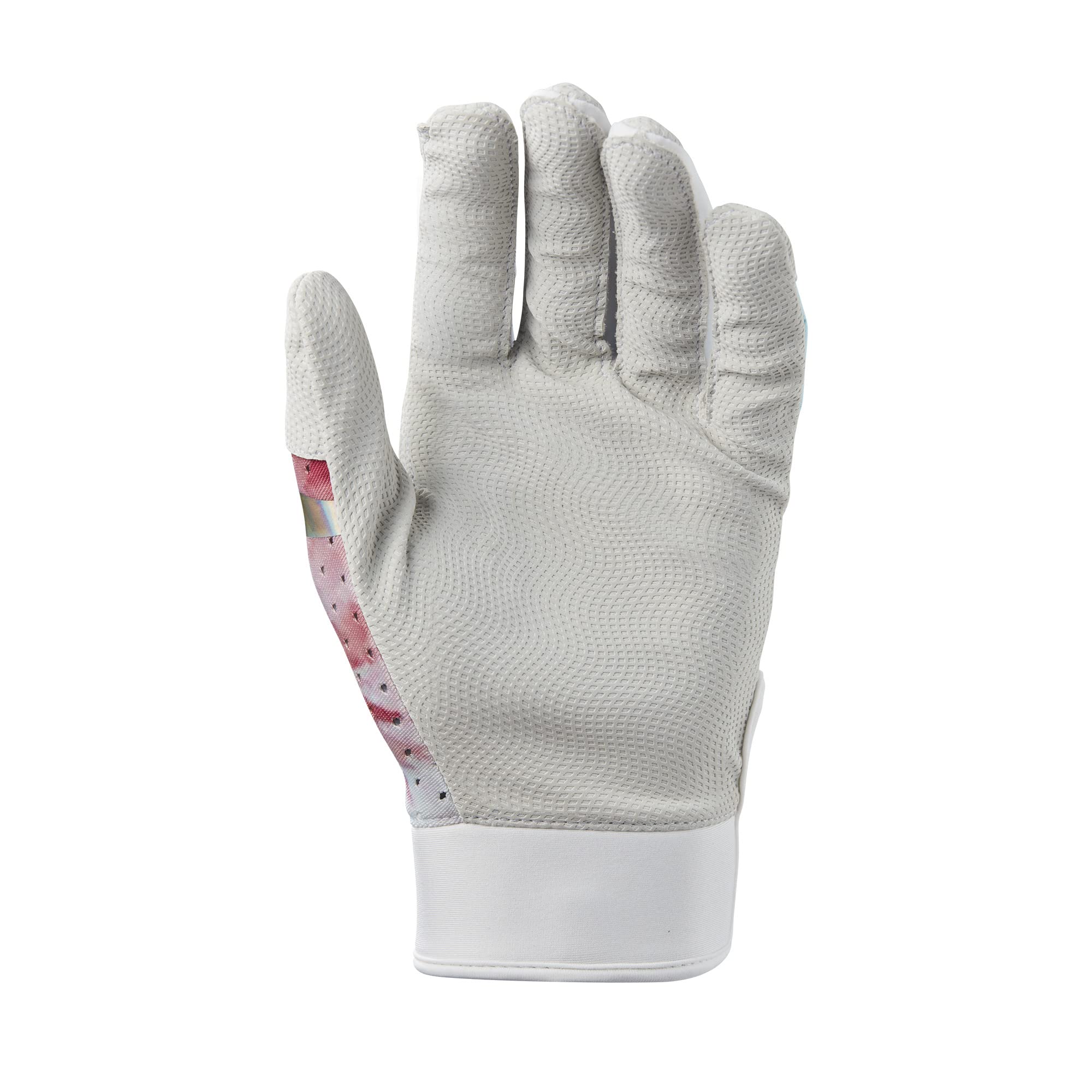 EvoShield Daze Adult Batting Gloves - Team White, Large