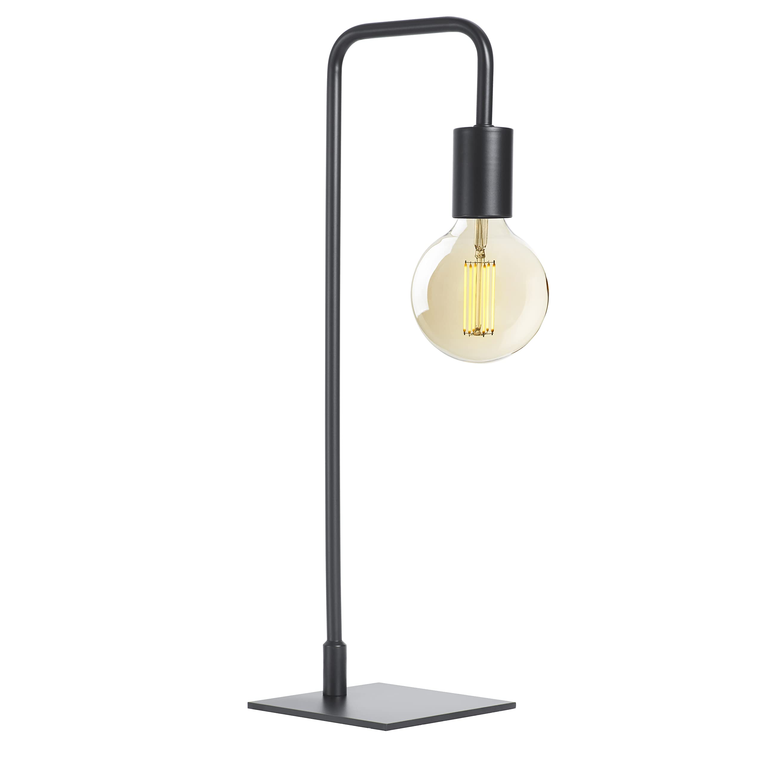 6W LED Edison Globe Bulb with Antique Gold Tint - Large G40 Vintage Filament Light Bulb, E26 Base, Fully Dimmable with Warm White Light, Bedford Collection