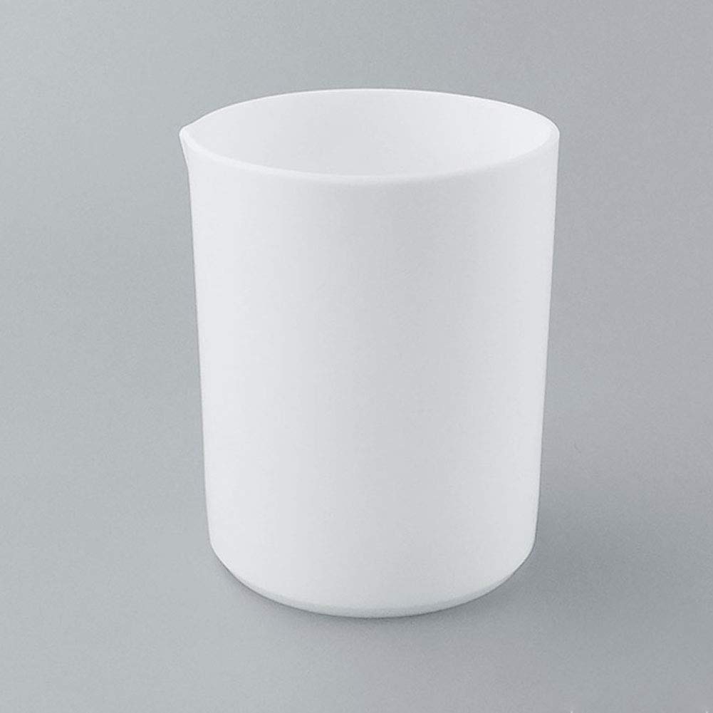 Adamas-Beta PTFE Teflon Beaker with Spout Beaker Measuring Cups for Lab Chemistry Science Corrosion Resistant, 1000ml, Pack of 1