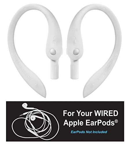 EARBUDi Flex - Compatible with Your Apple iPhone Wired EarPods | Attaches to The Wired EarPods That are Made by Apple | (White)