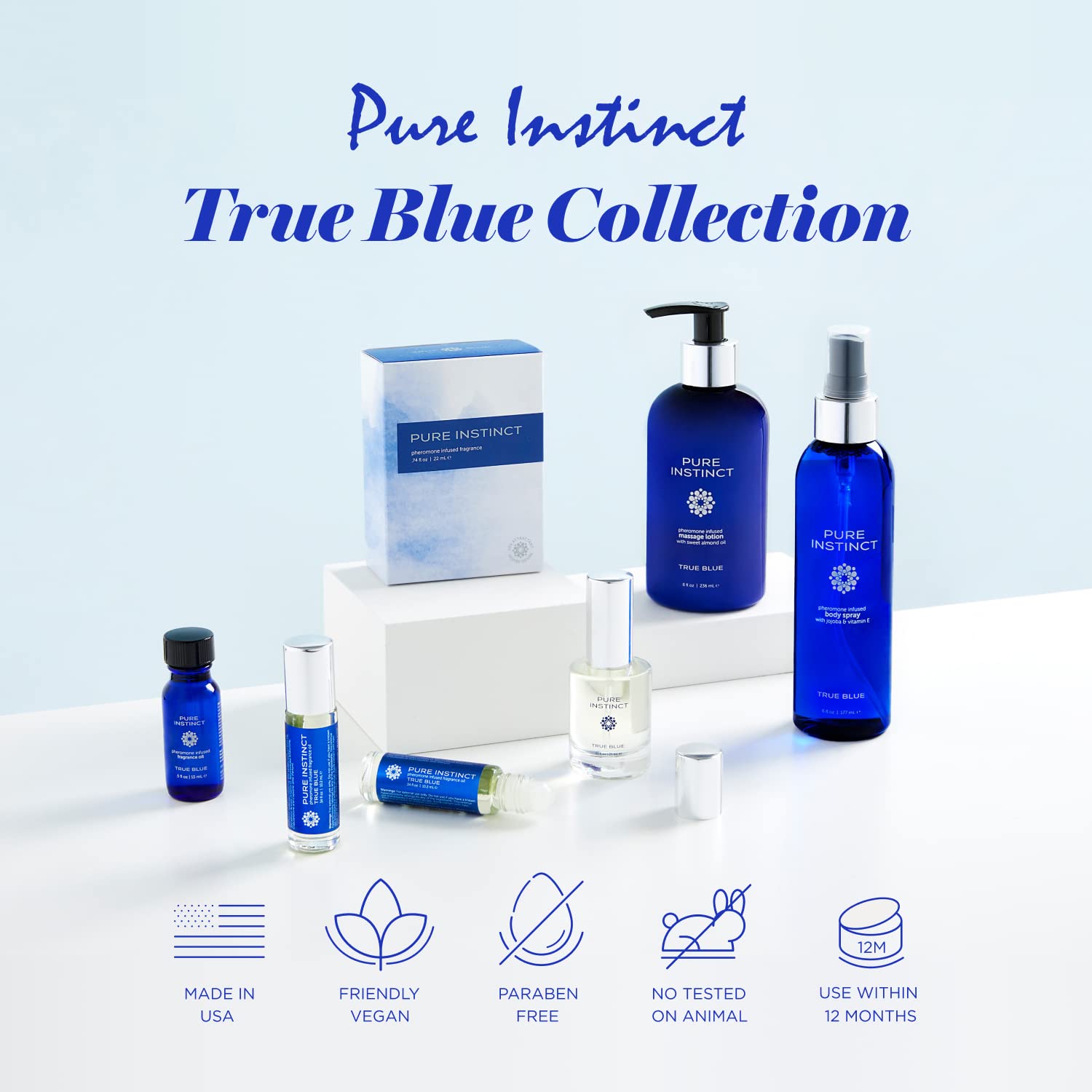 Pure Instinct Body Spray True Blue 177 ml | 6 Fl Oz