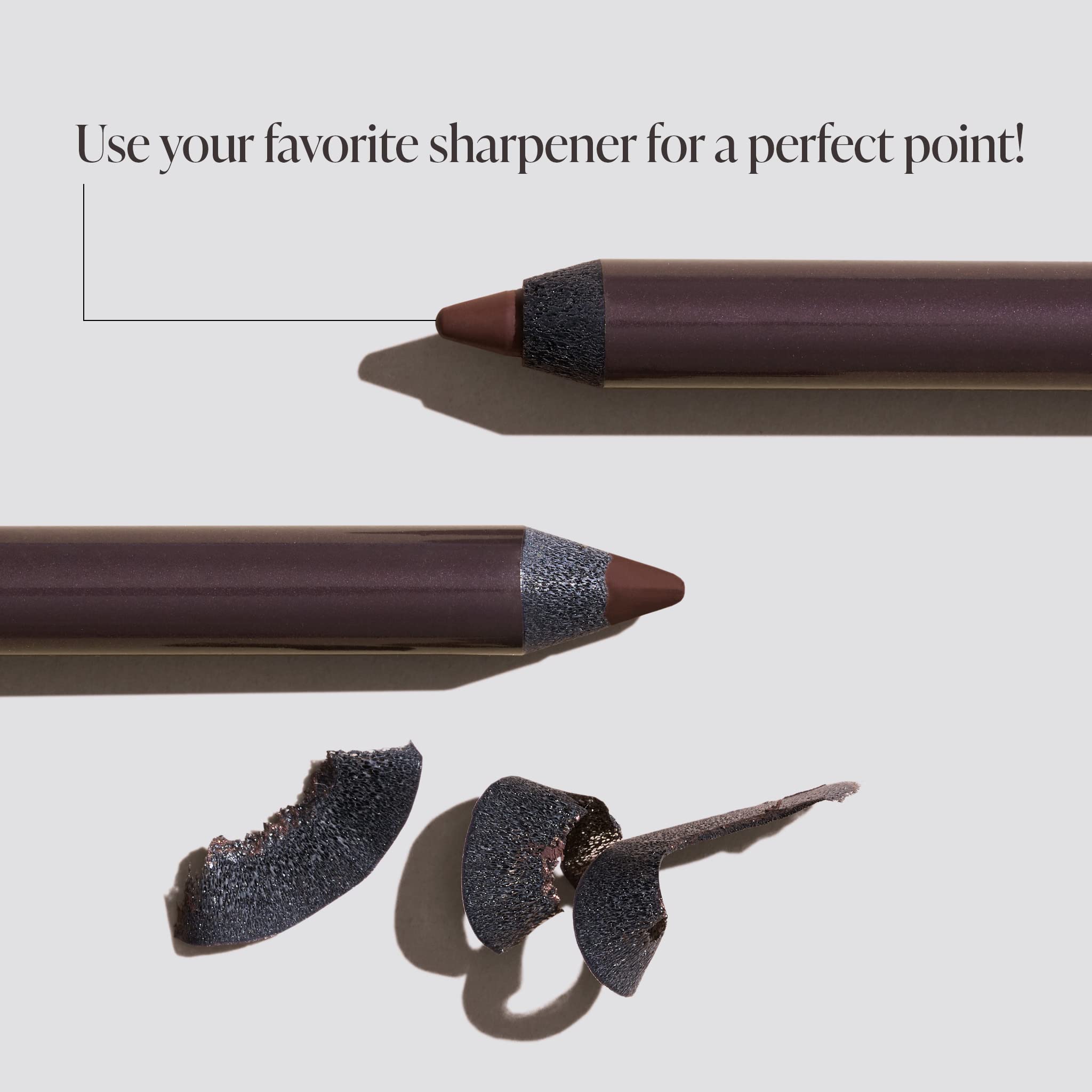Mally Beauty Evercolor Starlight Waterproof Eyeliner - Espresso - Smudge-Proof, Longwear, Creamy Gel - Sharpenable Eyeliner