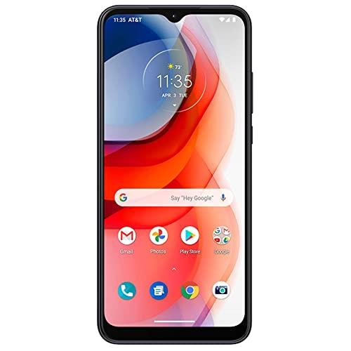 AT&T 4G LTE Motorola G Play (32GB) 2021 - Carrier Locked to AT&T (Renewed)