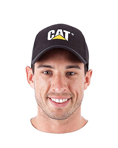 Caterpillar Men's Cat Trademark Cap, Black, One Size
