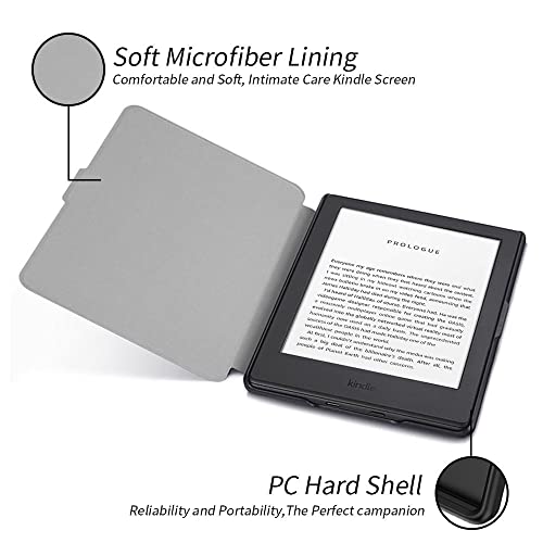 BACSEAZH Case Fits Kindle Paperwhite 10Th Generation 2018 Released Ebook Reader Covers with Auto Wake/Sleep Waterproof Cases for Kindle Paperwhite 4(Model: Pq94Wif), Abstract Surf Print