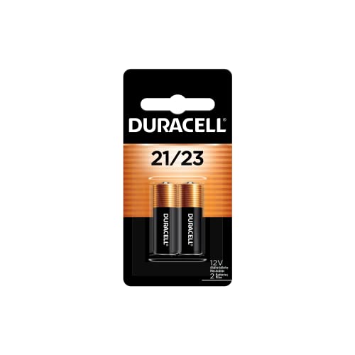 Duracell - 21/23 12V Specialty Alkaline Battery - Long Lasting Battery - 2 Count (Pack of 1)