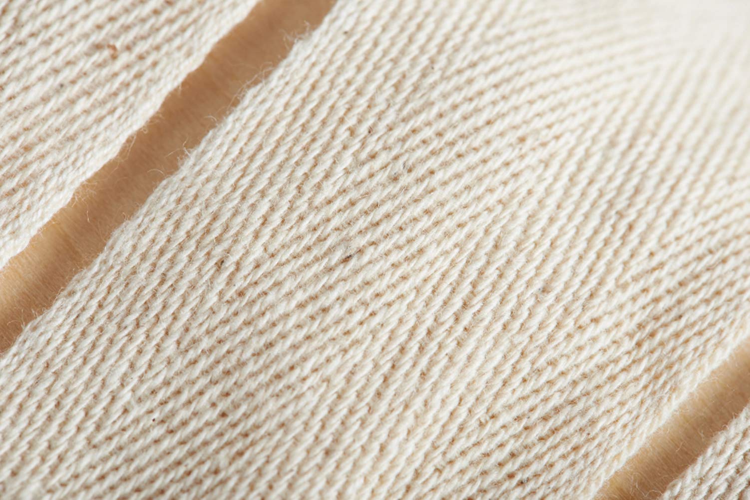 Abbaoww 50 Yards Cotton Twill Tape Ribbon 1/2 Inch, Soft Natural Webbing Tape Herringbone Tape for Sewing DIY Craft, Beige