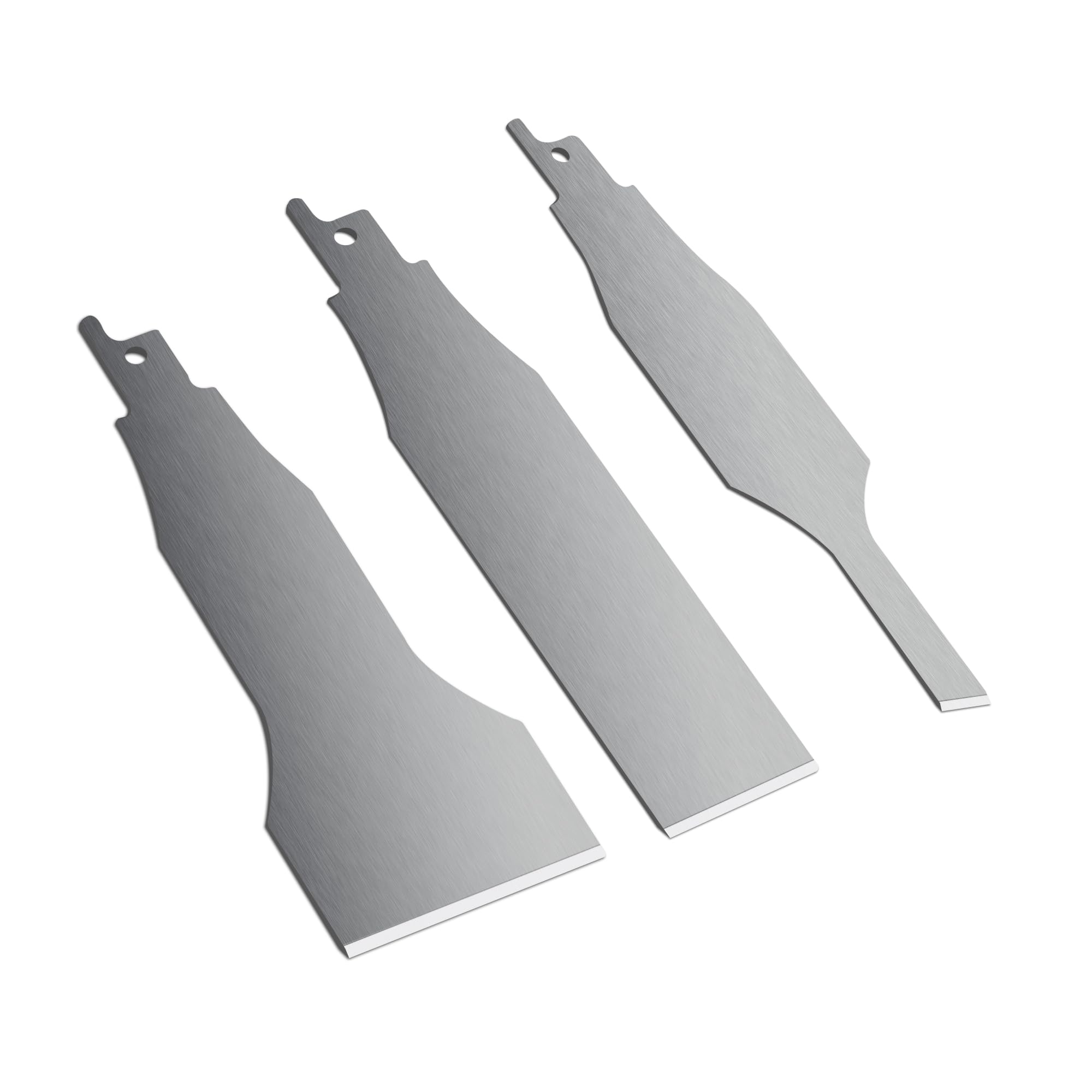ASNOMY 4PCS Reciprocating Saw Scraper Blade, Multifunctional Stainless Steel Electric Scraper Tile Cleaning Tools for Concrete Floor, Wall Cleaning, Metal derusting