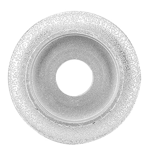 7.3cm Grinding Wheel for Angle Grinders, Brazed Diamond Grinding Wheel Stone Grinding Disc Concave Abrasive Wheel for Stone Marble Ceramic (French Grinding Wheel 1.0)
