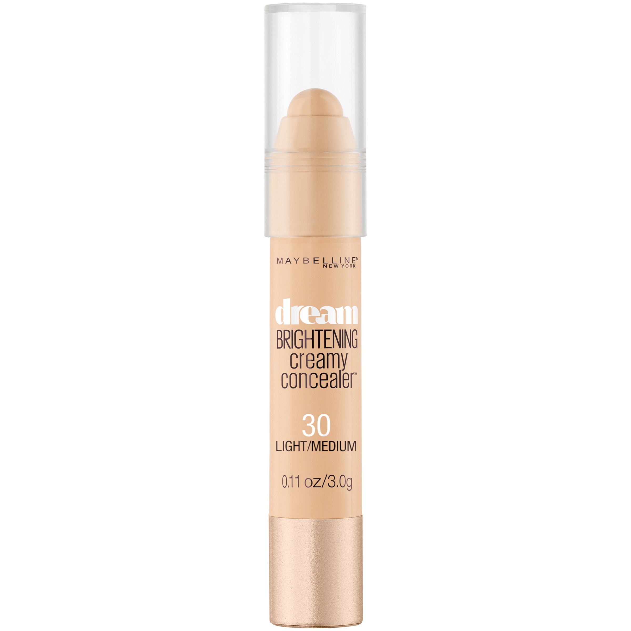 Maybelline Dream Brightening Creamy Concealer, Light/Medium, 0.11 oz.