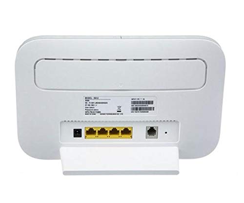 Huawei B612s-51d Home Router GSM Unlocked 4G LTE CPE 300 Mbps Mobile Wi-Fi + 4 RJ45 (4G LTE in USA Latin & Caribbean Bands) Up to 32 Users