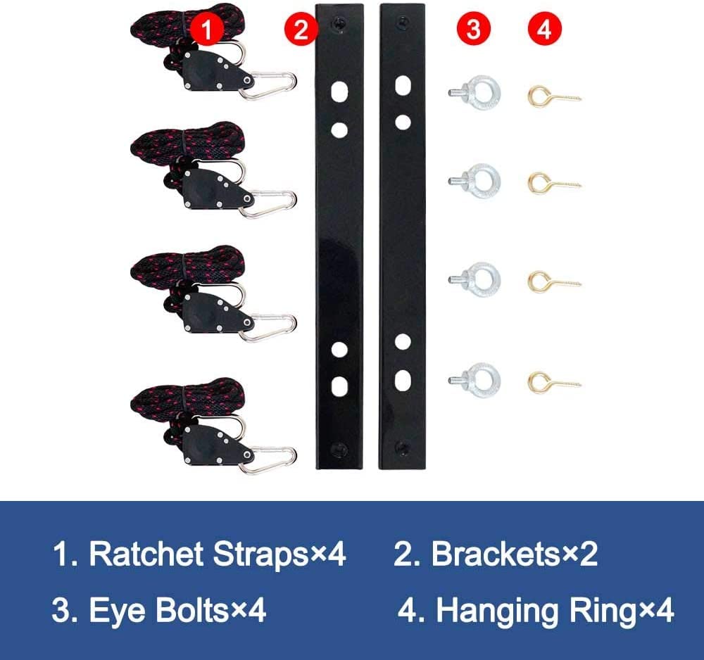 ALORAIR Hanging Kits for Crawl Space & Basement Dehumidifiers, Easy Way to Raise and Lower dehumidifier, Helps reduce noise and vibration of the unit