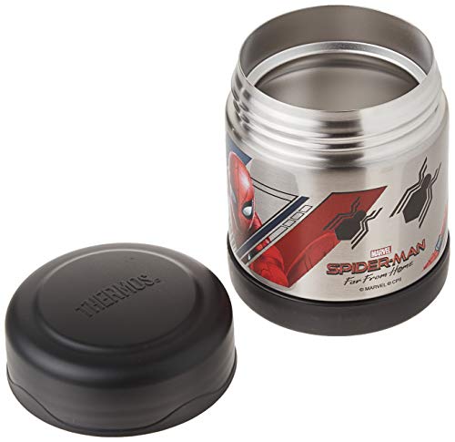 Thermos Funtainer 10 Ounce Food Jar (Spiderman Black)