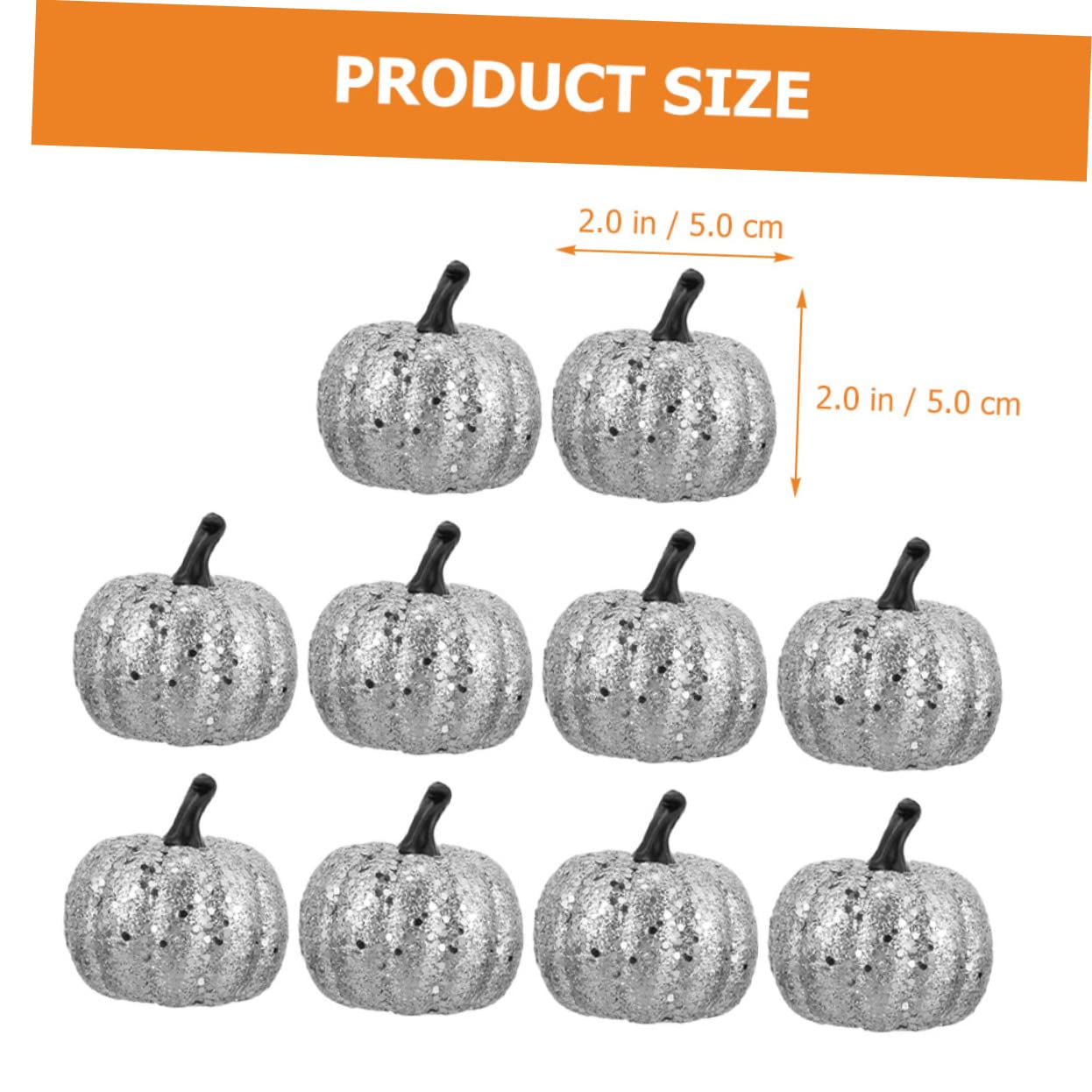 ABOOFAN 30 Pcs Foam Pumpkin Mini Pumpkins for Decorating Small Pumpkin Decor Artificial Pumpkins for Table Decor Artificial Pumpkins Bulk Fake Pumpkins Harvest Pumpkins Model Dining Table