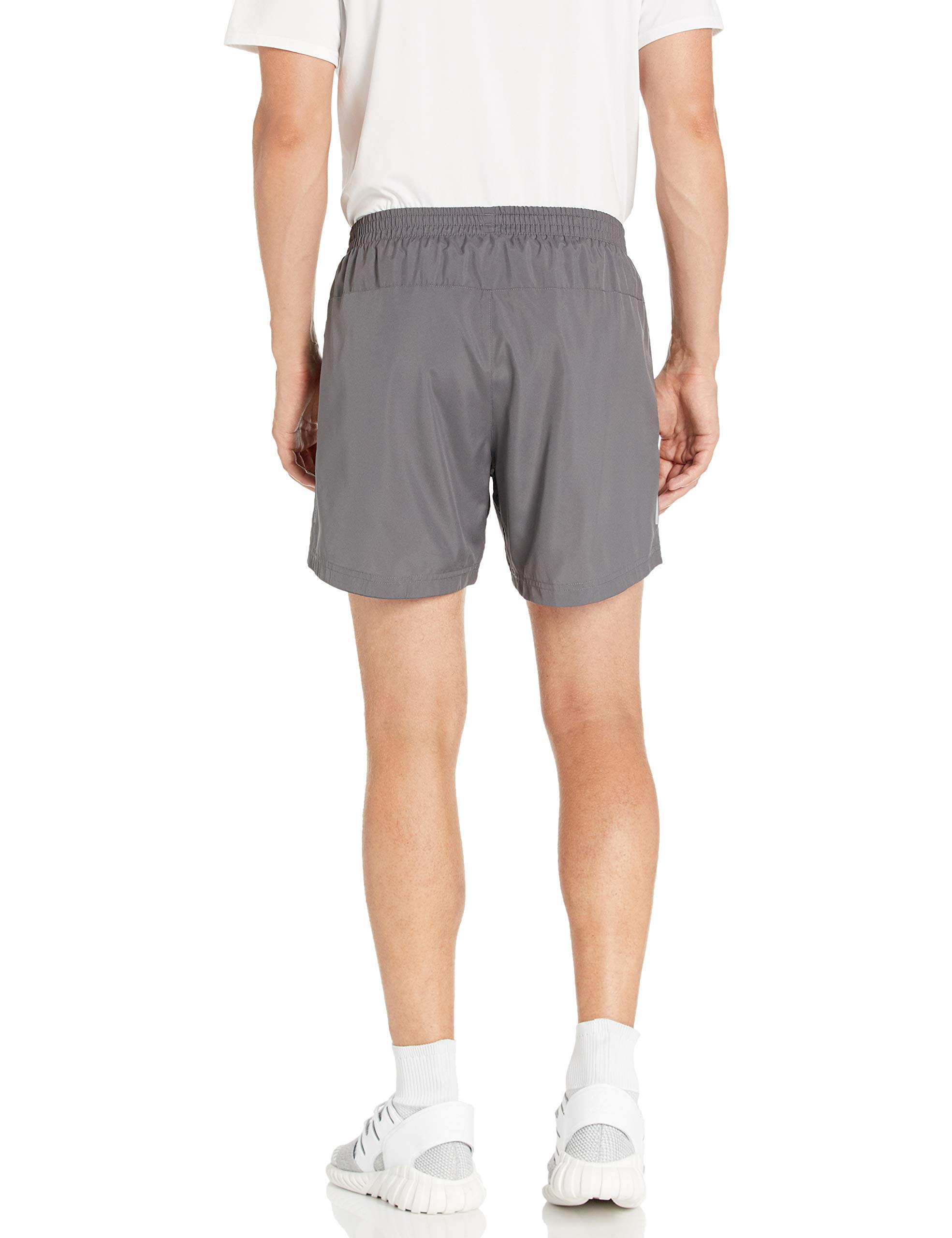 adidas men's Run It Short, Grey, Large