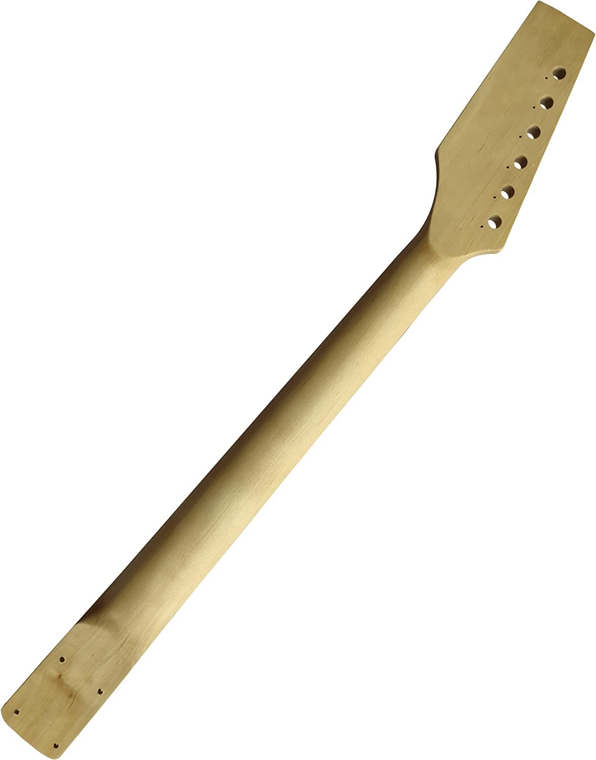 DIY Electric Guitar Kits Strat Style Beginner Kits 6 String Right Handed with Paulownia Wood Body Maple Neck Rosewood Fingerboard Chrome Hardware Build Your Own Guitar.