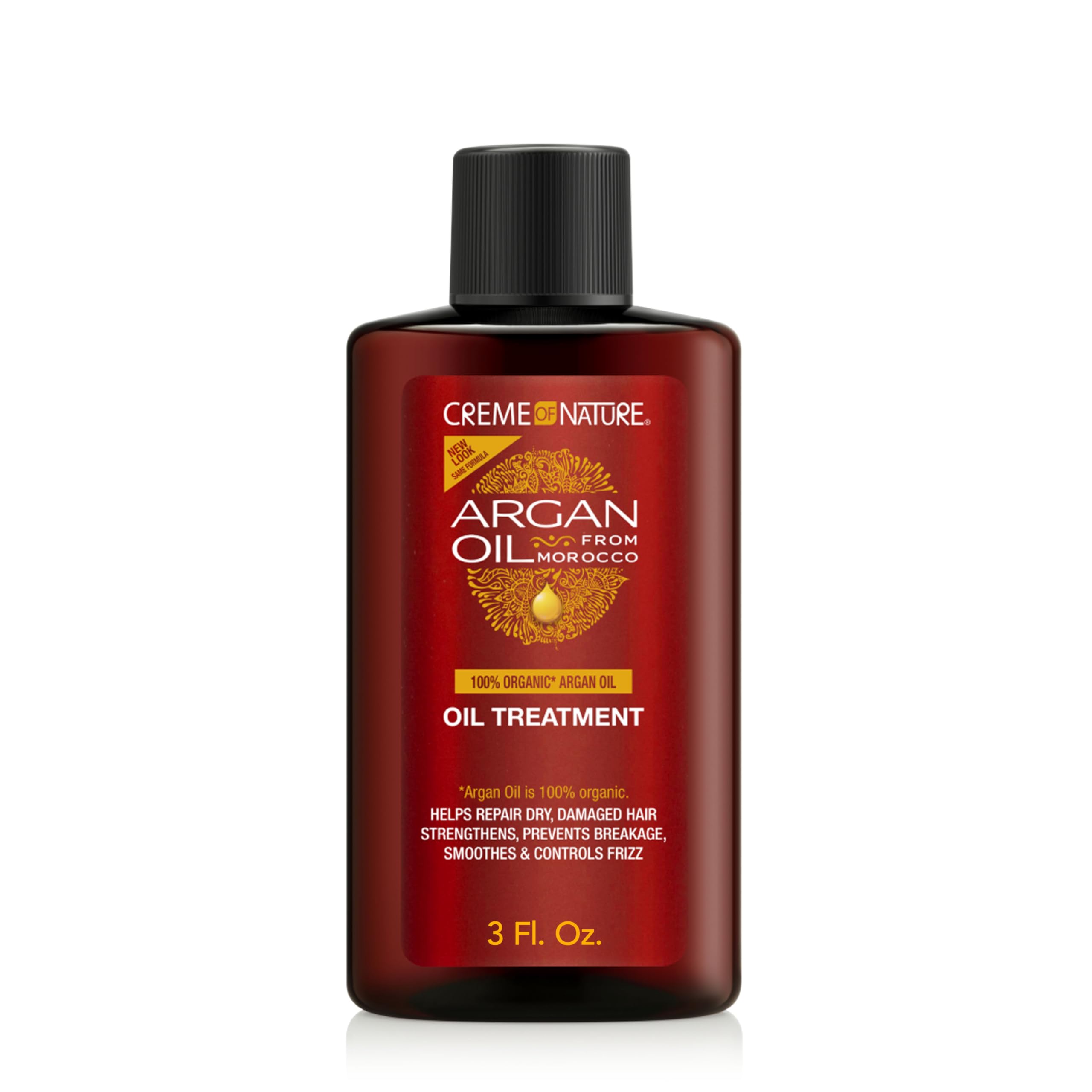 Creme of Nature, Argan Oil Treatment, Helps Repair Dry Damaged Hair, Prevents Breakage, Anti Frizz, 3 Fl Oz