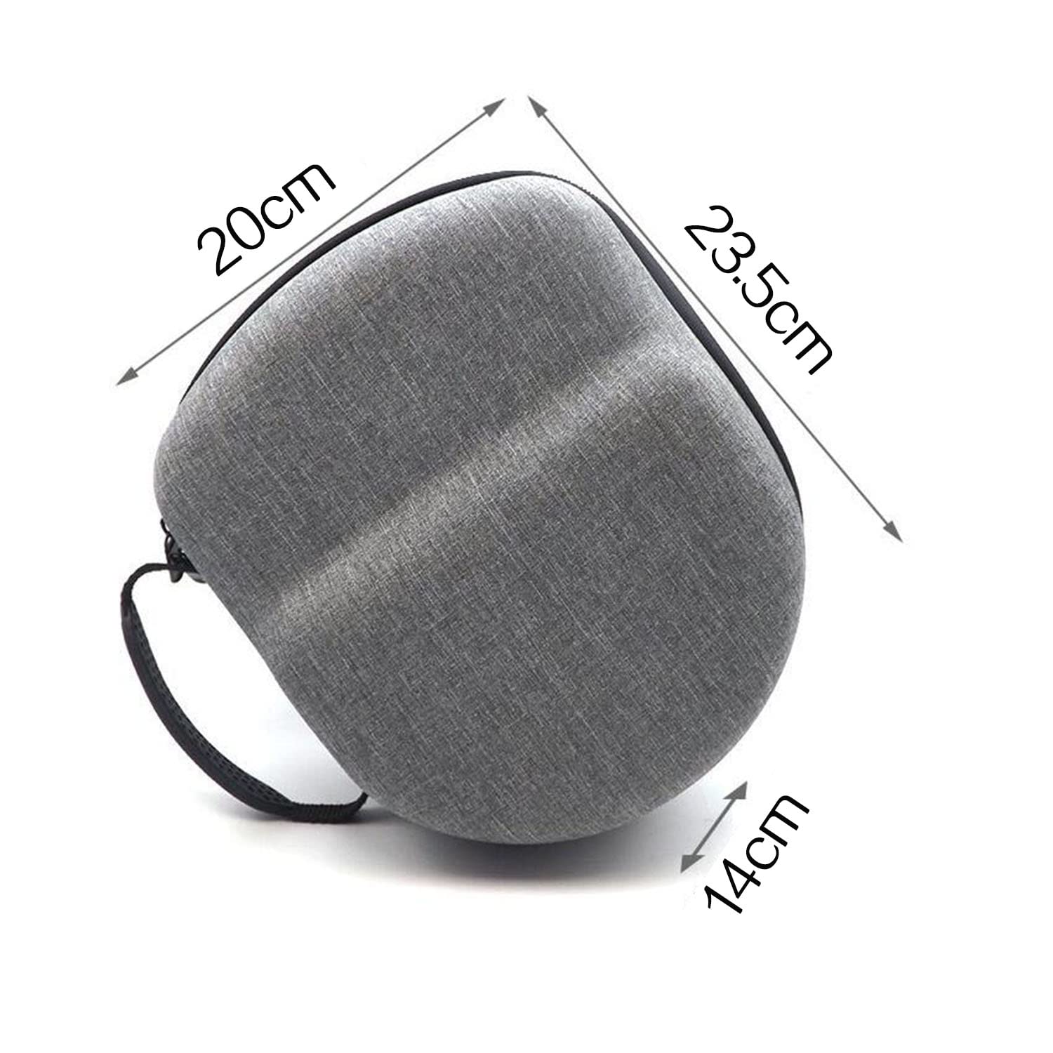 All-in-one Quest 2VR Device EVA Material Travel Storage Protection Box (Grey)