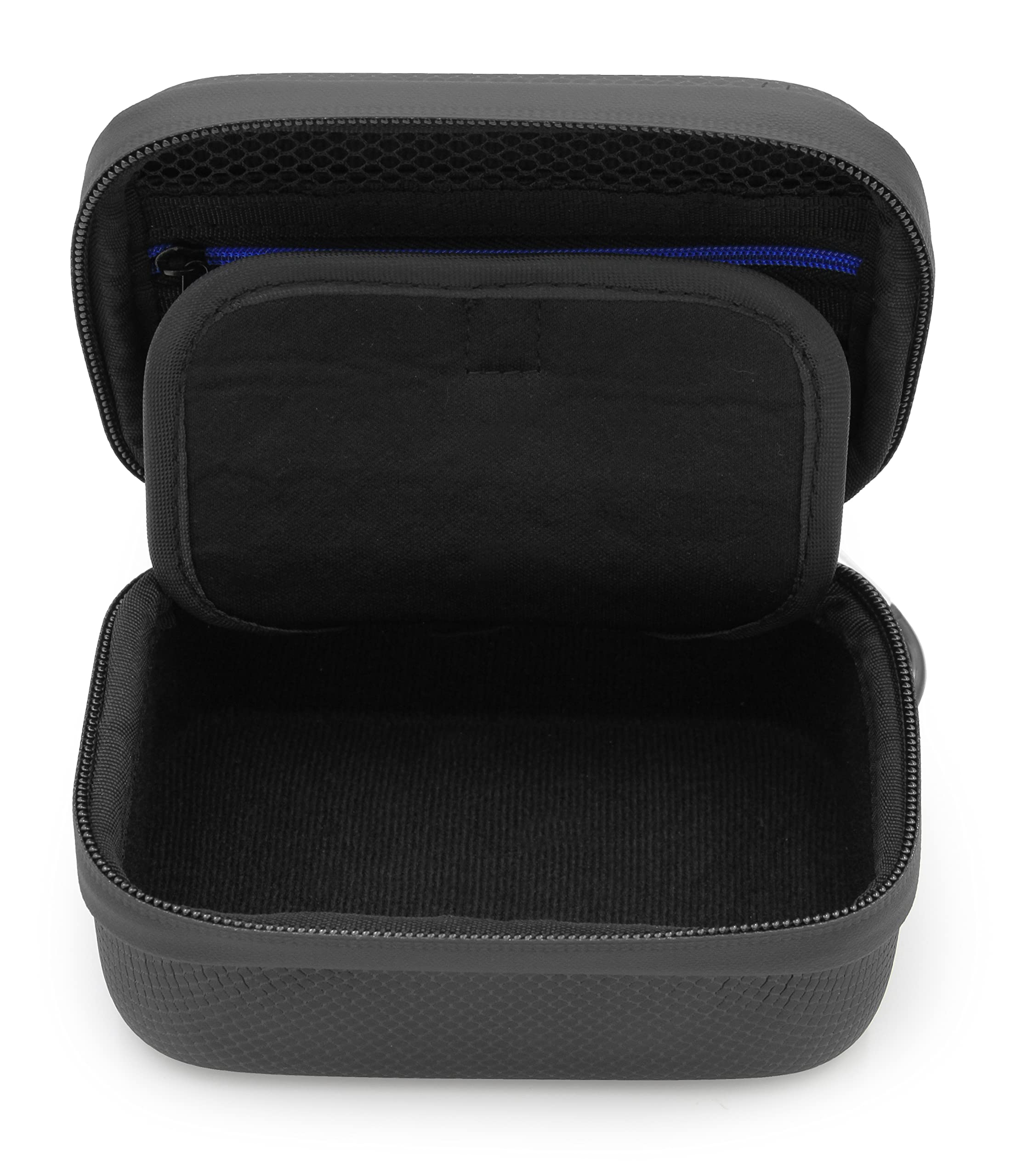 CASEMATIX Retro Handheld Game Console Case Compatible with HigoKids QS4 Portable Retro Video Game Player, Mademax RS-1 Gaming Console, E-MODS Arcade Pocket Player and More Up to 4.75", Black Case Only