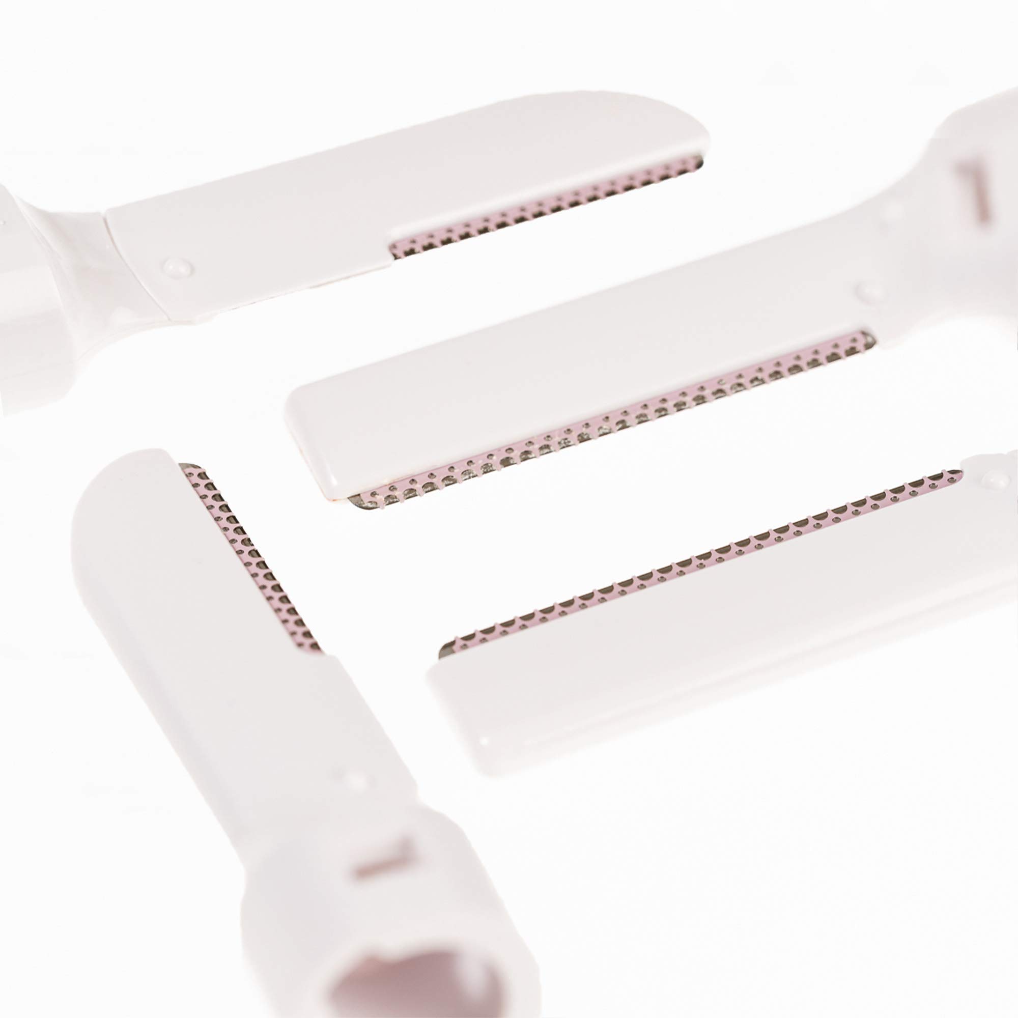 About Face Sonic Beauty-Wand Refill Blades for Exfoliating, 4 Pack – Includes 2 Facial Blades & 2 Brow Blades