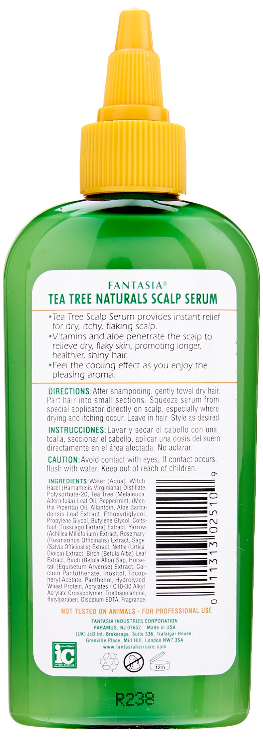 Fantasia Naturals Scalp Serum, 4 Fl Oz