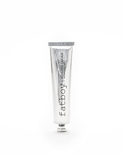 Fatboy Hair Styling Cream & Heat Protectant, Medium Flexible Hold for Long Lasting Volume, Thickening Hair, Crisp & Flexible Finish, Hair Care for All Hair Types, Paraben Free, Color Safe, 3.4 Oz