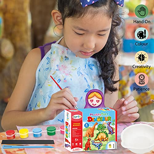 BUDDY N BUDDIES Mould and Coloring Gypsum, DIY Arts & Crafts Sculpture Kit, DIY Toy for Kids (Halloween)