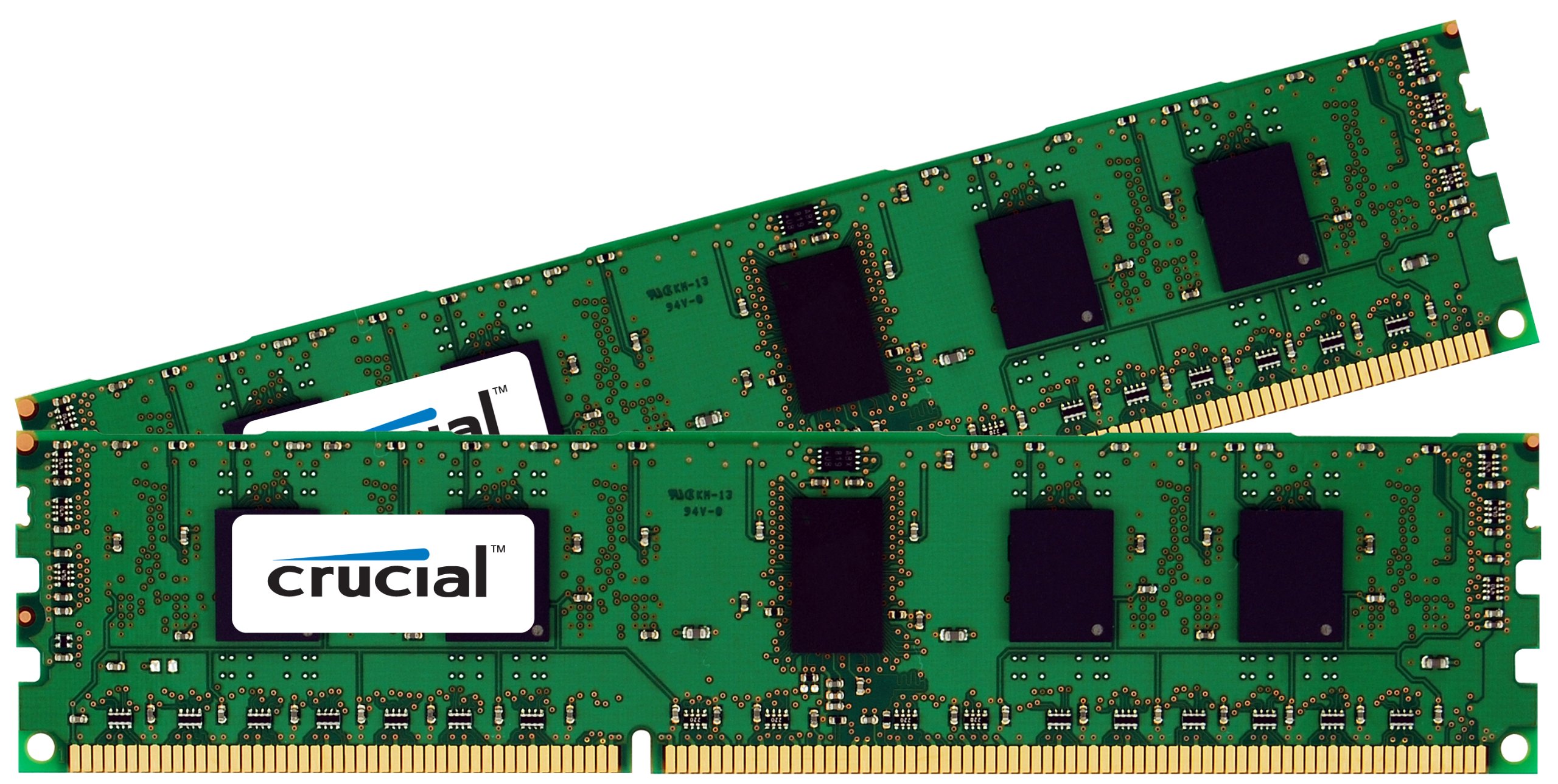 Crucial 4GB Kit (2GBx2) DDR3-1600 MT/s (PC3-12800) Non-ECC UDIMM 240-Pin Desktop Memory CT2KIT25664BA160B / CT2CP25664BA160B