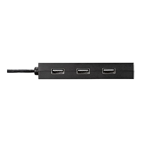 Buffalo BSH4UMB05BK USB 2.0 4-Port Hub for Tablets and Smartphones, Black