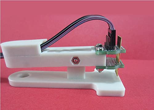 Dykbkiss Test Burning Fixture Pitch 1.27mm Test Stand PCB Clip pogo pin Debug Download Program Burn 3PIN 4P 5P 6P 7P 8P 9P 10P 11P 12P Programming Burning Clip (1.27mm Single Row, 5PIN)