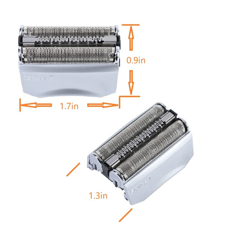 70S Foil & Cutter Shaver Replacement Part for Braun Series 7 70S Electric Shaver Foil Cartridge Cassette Head