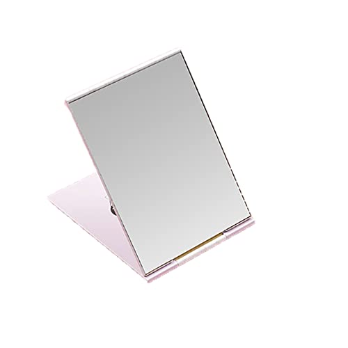 ALUKAP Desk Mirror Portable Makeup Mirror Foldable Rectangular Kawaii Makeup Vanity Folding Hand Mirror Rectang