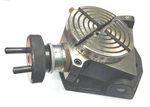 Assorts 4" Inches (100 mm) 4 slots Tilting Rotary Table for Milling Machines