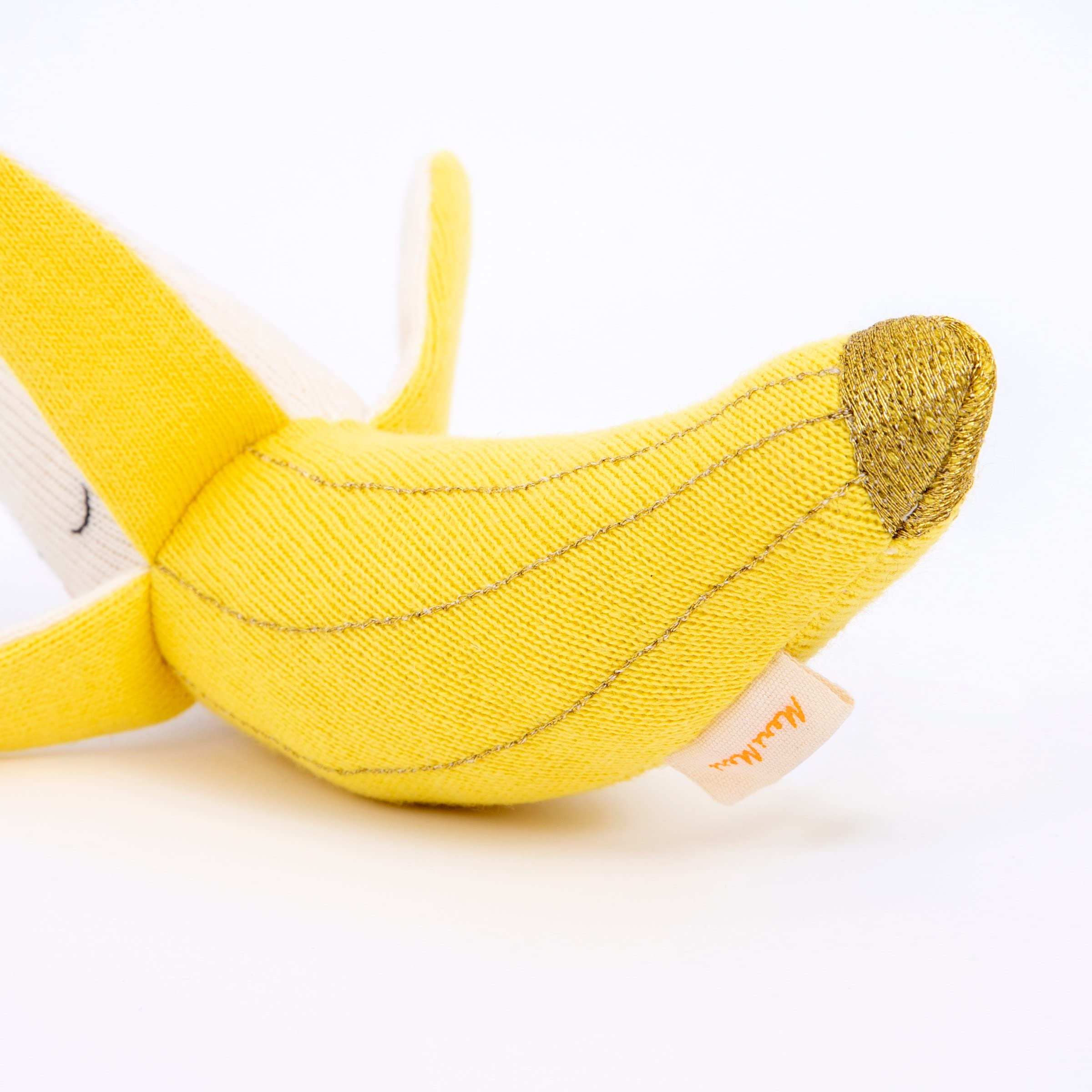 Meri Meri Banana Baby Rattle (Pack of 1)