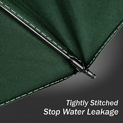 Chakipee Travel Inverted Umbrella Compact Windproof- Automatic reverse Umbrellas for Rain - Men and Women, Folding Portable Teflon Coating 48inch Span, 10 Ribs Large Umbrella