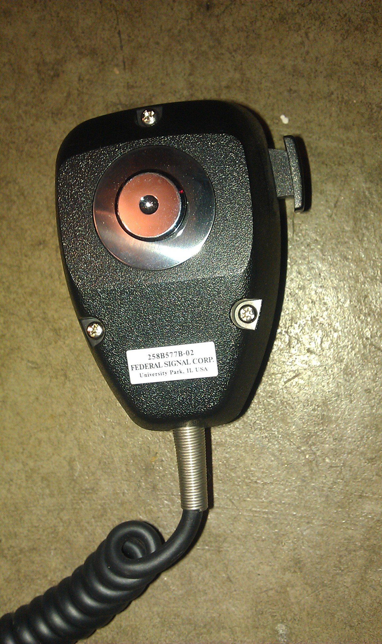 Federal Signal Electronic Siren, 11 to 15 VDC