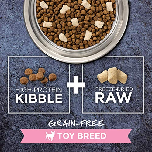 Instinct Raw Boost Toy Breed Grain Free Recipe with Real Chicken Natural Dry Dog Food, 4 lb. Bag