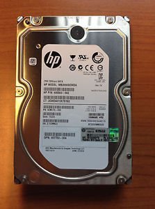 HP MB2000GCWDA-R - HP 2TB 3.5" SATA 7.2K 6Gb/s Hard Drive