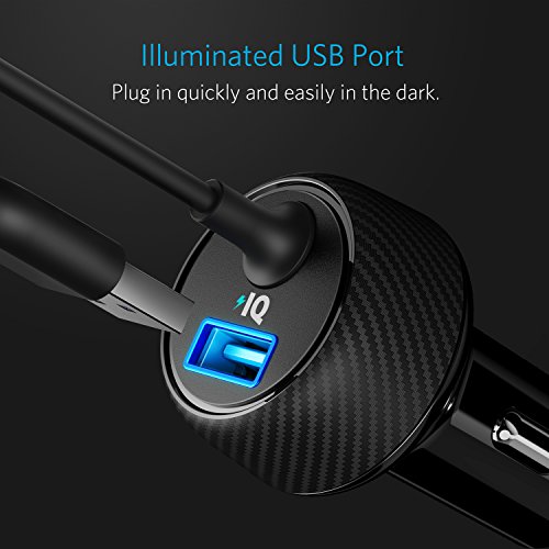 iPhone Car Charger, Anker 24W 2-Port Lightning Car Charger [MFi-Certified], with 3 ft Cable for iPhone 14 13 12 11 Pro Max mini X XS XR 8 Plus, iPad Pro/Air 2/mini, and More