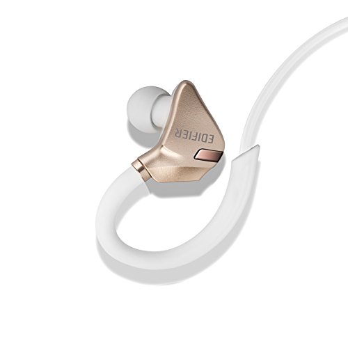 Edifier W296BT Bluetooth Neckband Headphones, Sports Wireless in-Ear Earphones Sweat and Water Resistant with CVC Noise Suppression and Multi-Point Support - White