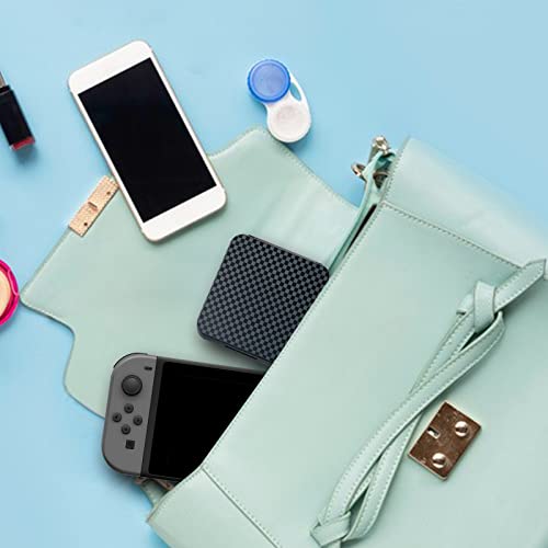 Accevo Nintendo Switch Game Case [12 Card Slots] Switch Game Holder, SHOCKPROOF & PORTABLE Switch Cartridge Case with Magnetic Closure/Hard Shell/Soft Lining (Black)