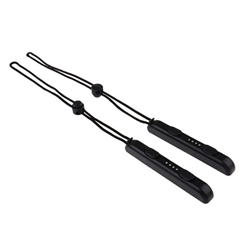 BESSTUUP 2X Strap for Joy-con Strap for Nintendo Switch Controller, Portable Wristband-Black