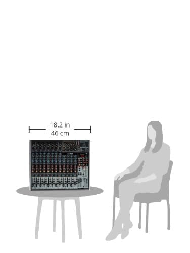 Behringer Xenyx X2222USB Mixer with USB and Effects