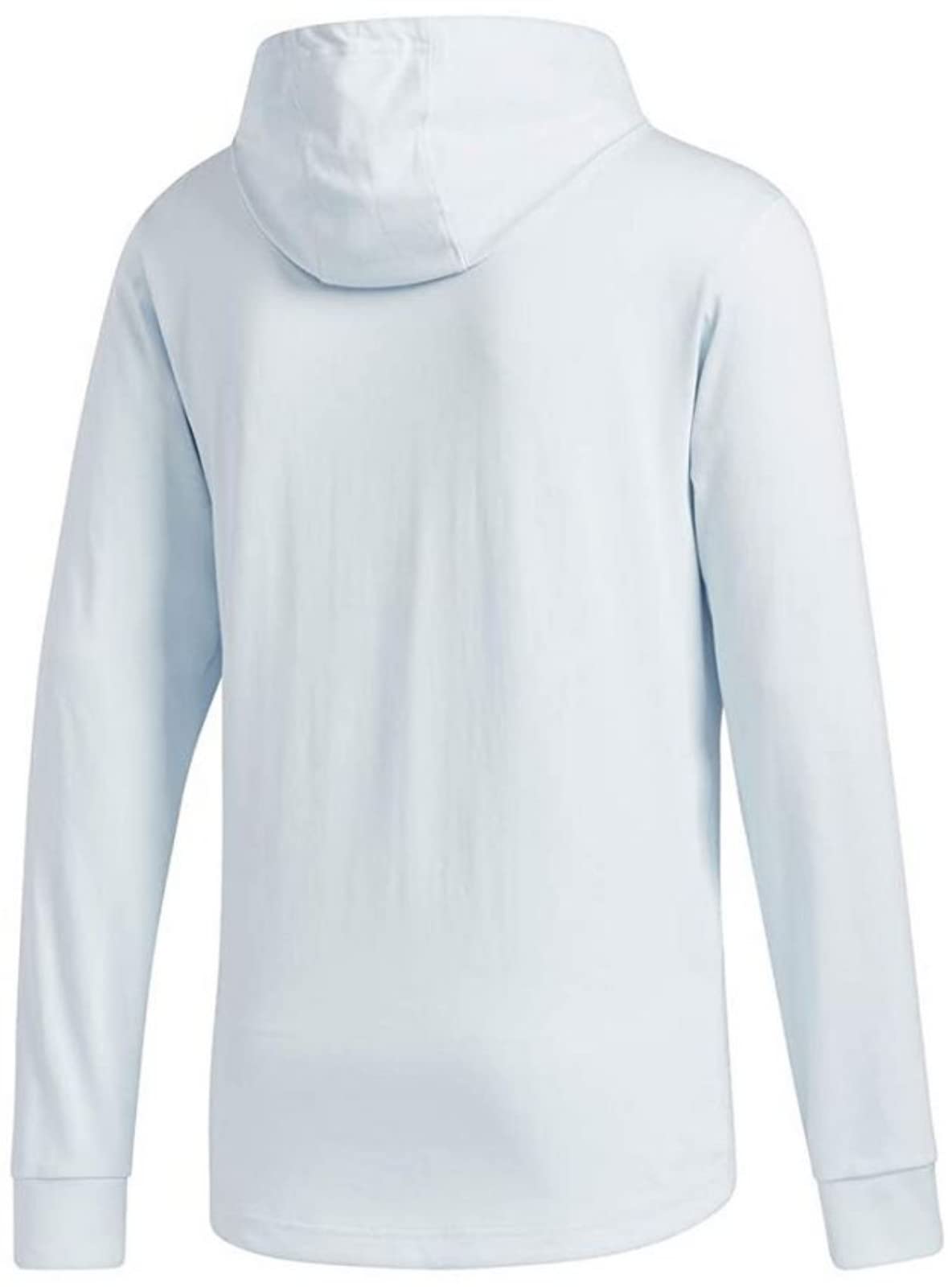 adidas mens Over-the-Head Pullover Sky Tint/Team Royal Blue Medium