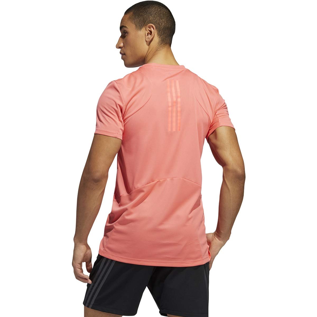 adidas mens Training Tee HEAT.RDY Semi Red X-Large
