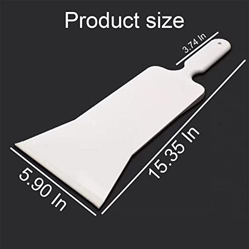 BELOMI Bulldozer Squeegee for Car, Window and Rear Front Windshield Tint Tools, 15''x6'' Vinyl Film Wrapping Tools with Ergonomic Handle, Automotive Water Remover and Cleaning Accessories