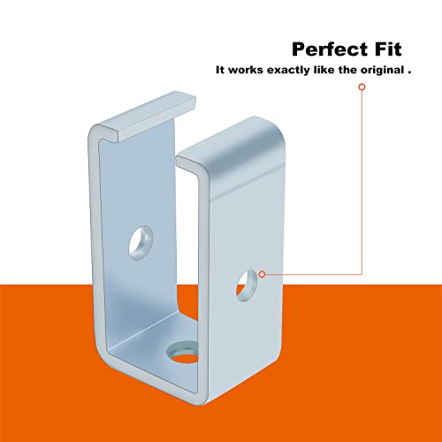 Channel Trolley Track Hanger for P1834-EG, Intermediate Support Hanger Bracket for 1-5/8" Strut Channel - 4 Packs