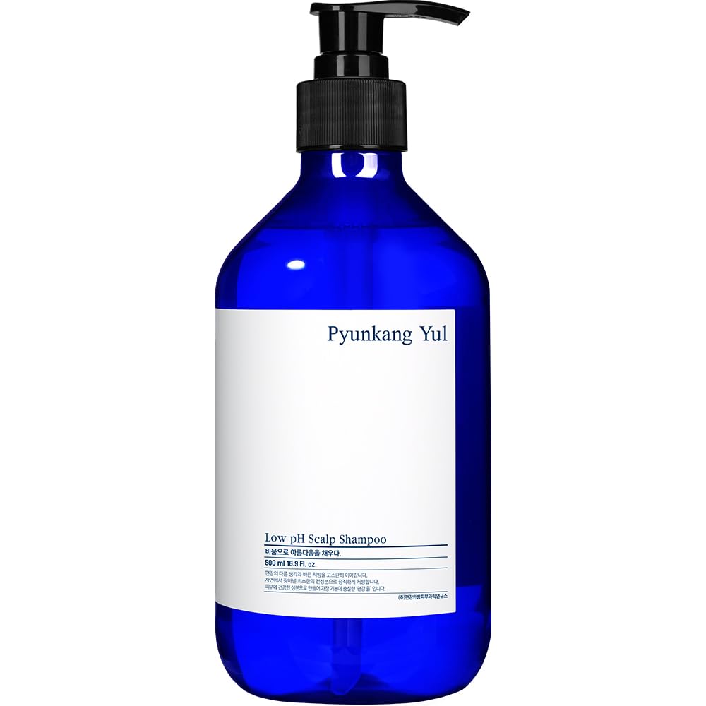Pyunkang Yul Low pH Scalp Shampoo with Natural Surfactant & Acorus Calamus Root for Perfect Cleansing & Healthier Scalp, Moisturizing, Soothing & Calming, Therapeutic for Damaged Hair 16.9 Fl.oz