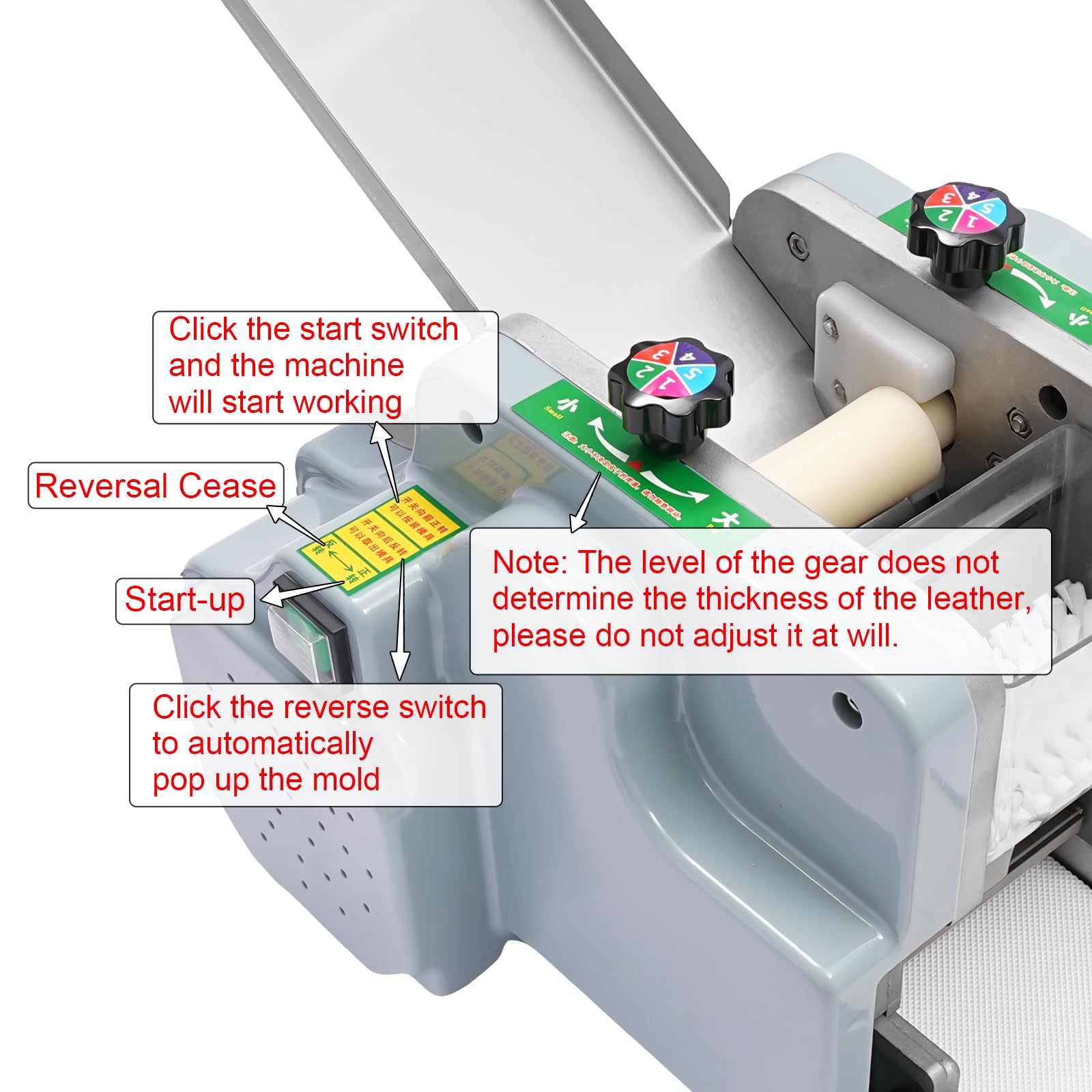AGULIUM Automatic Dumpling Skin Machine, 140W Electric Dumpling Skin Maker Machine, Dumpling Wrapper Maker with 3.5in Mold, Wonton Wrapper Dough Maker 60 Pieces/Min, Household and Commercial