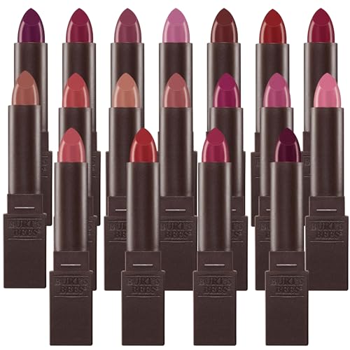 Burt’s Bees 100% Natural Moisturizing Lipstick, Suede Splash, 1 Tube